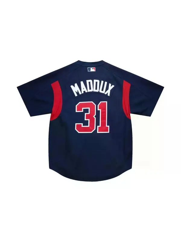 Mitchell & Ness Mlb Atlanta Braves 2003 Greg Maddux Batting Practice Jersey