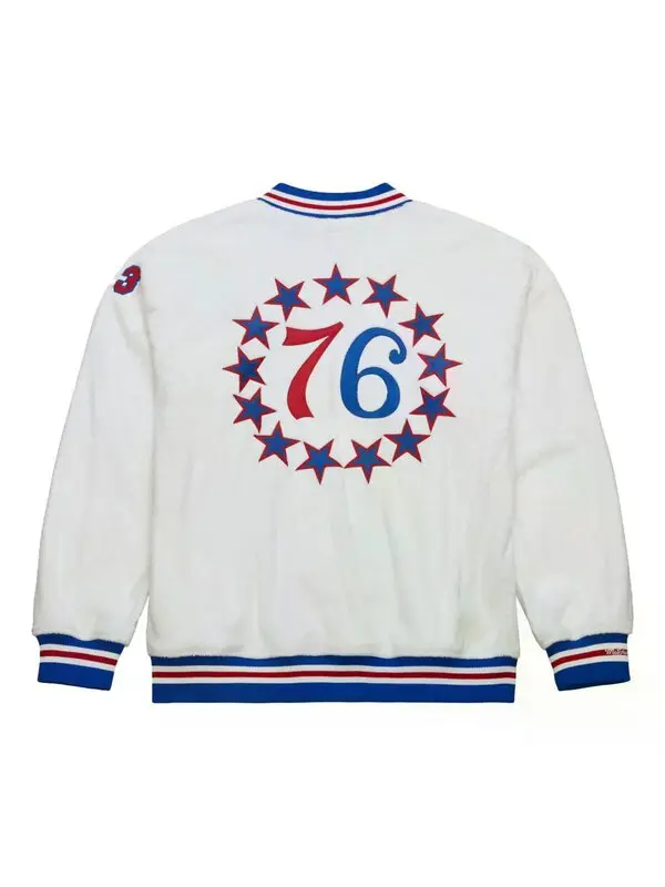 Mitchell & Ness Nba 76ers 1966 Wilt Chamberlain Philadelphia 76ers Jacket