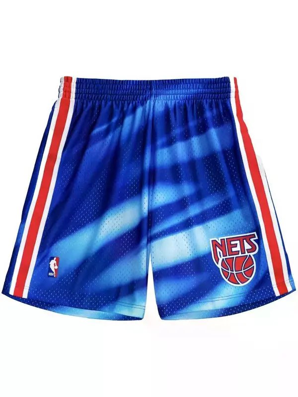 Mitchell & Ness Nba New Jersey Nets 90 Swingman Shorts - Blue