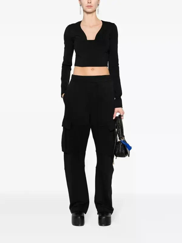 Givenchy Square-neck Cropped Top