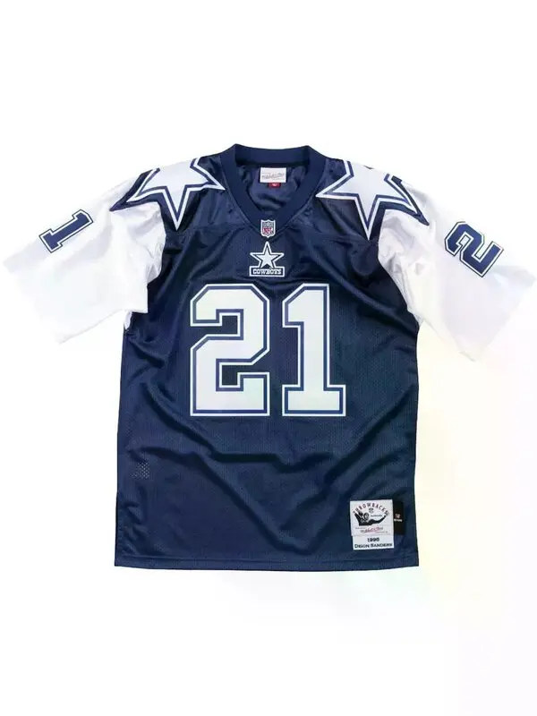 Mitchell & Ness Nfl Authentic Dallas Cowboys 1995 Deion Sanders Jersey - Blue