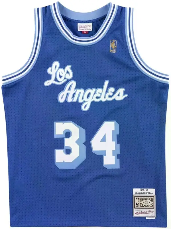 Mitchell & Ness Los Angeles Lakers 1996-97 Shaquille O'neal Swingman Jersey - Blue