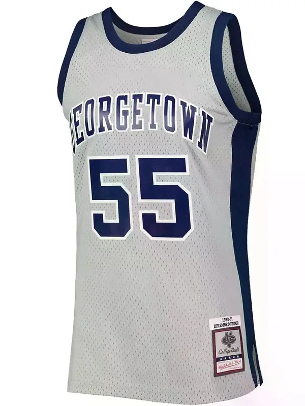 Mitchell & Ness Ncaa Georgetown 1990 Dikembe Mutombo Jersey