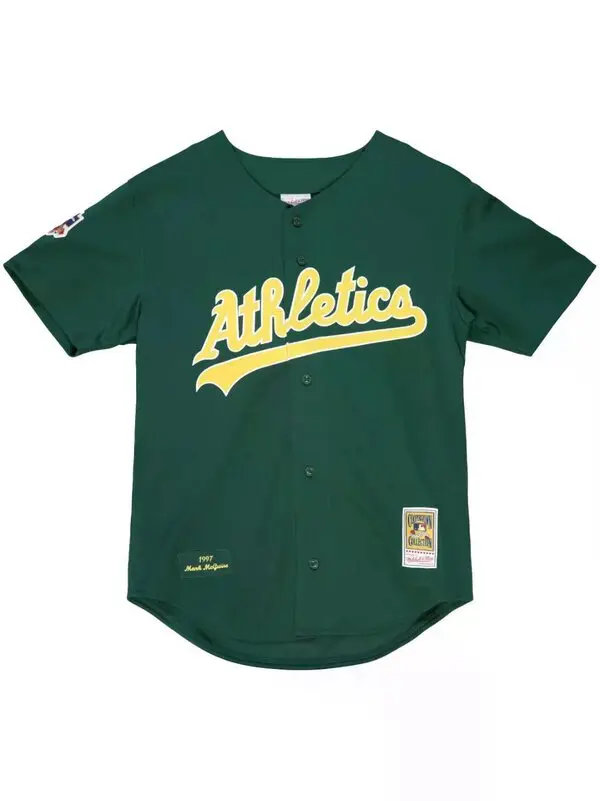 Mitchell & Ness Nba Oakland Athletics 1997 Mark Mcgwire Jersey T-shirt - Green