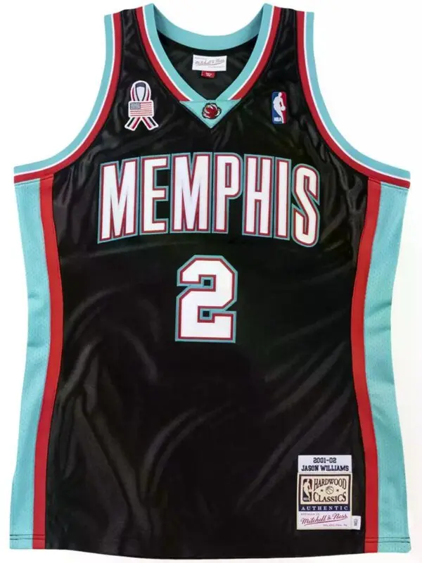 Mitchell & Ness Nba Memphis Grizzlies Jason Williams 01-02 Basketball Jersey - Black