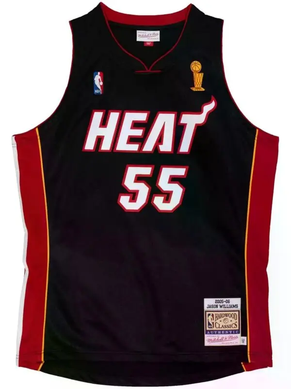 Mitchell & Ness Nba Miami Heat 05-06 Jason Williams Basketball Jersey - Black
