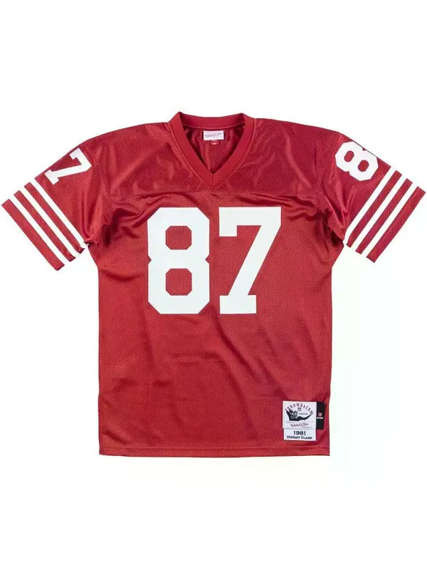 Mitchell & Ness 1981 Dwight Clark Authentic San Francisco 49ers Jersey - Red