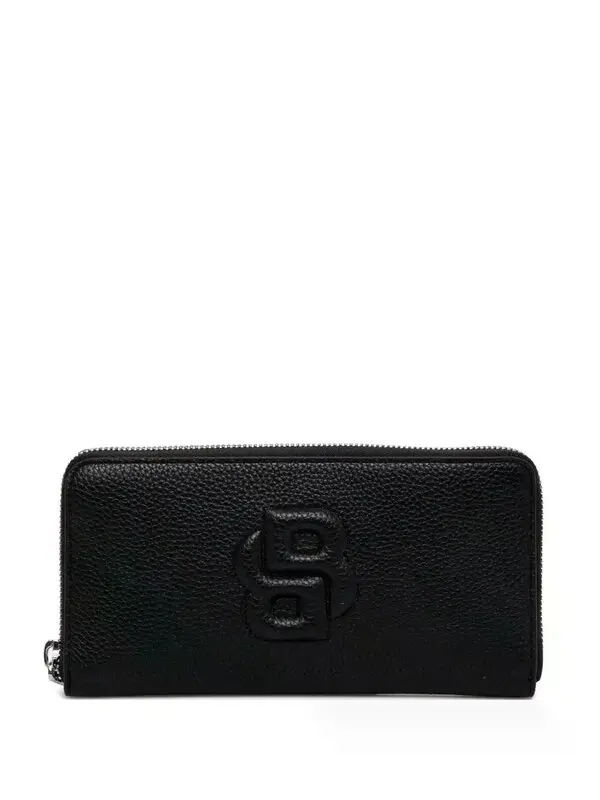 BOSS Logo-emed Wallet - Black