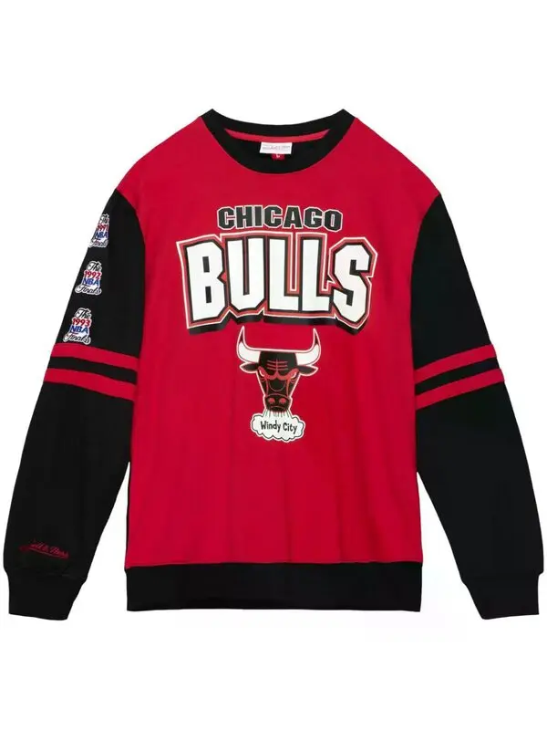Mitchell & Ness Chicago Bulls Crewneck Sweatshirt
