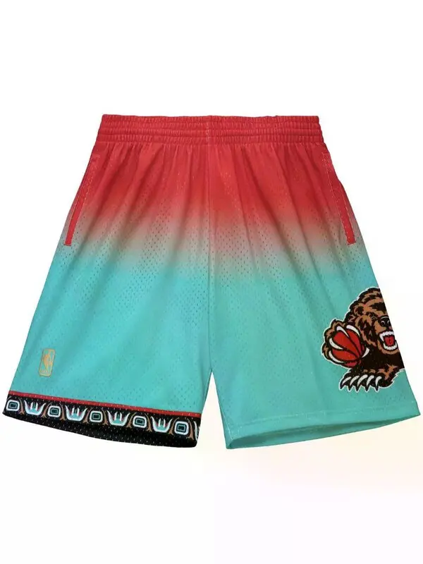 Mitchell & Ness Vancouver Grizzlies 1996 Fadeaway Swingman Shorts - Blue