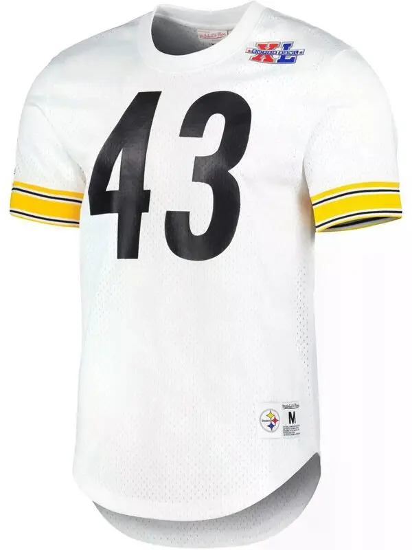 Mitchell & Ness 2005 Troy Polamalu Pittsburgh Steelers Jersey - White