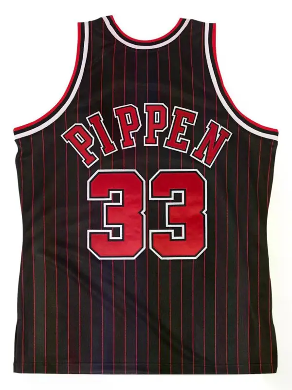 Mitchell & Ness Nba Chicago Bulls 1995 Scottie Pippen Authentic Jersey - Black