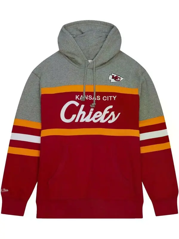 Mitchell & Ness Nfl Head Coach Chiefs Grey/ Hoodie