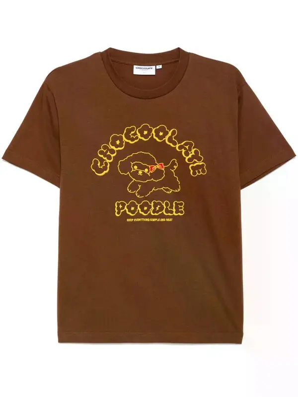 CHOCOOLATE Embroidered T-shirt