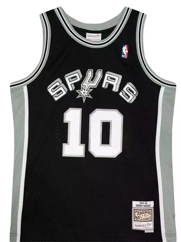 Mitchell & Ness Nba Spurs 1993 Dennis Rodman Swingman Jersey