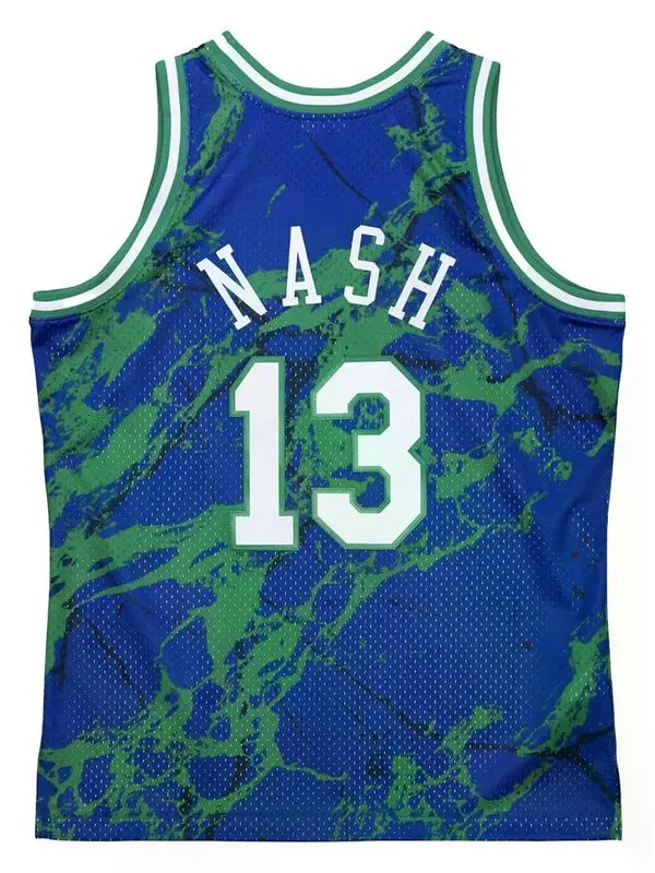 Mitchell & Ness Nba Dallas Mavericks 1998 Steve Nash Basketball Jersey - Blue