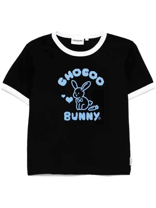 CHOCOOLATE Graphic-print T-shirt - Black