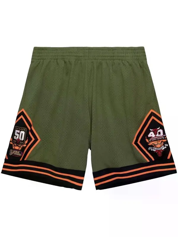 Mitchell & Ness Nba Chicago Bulls 1997 Flight Swingman Shorts - Green