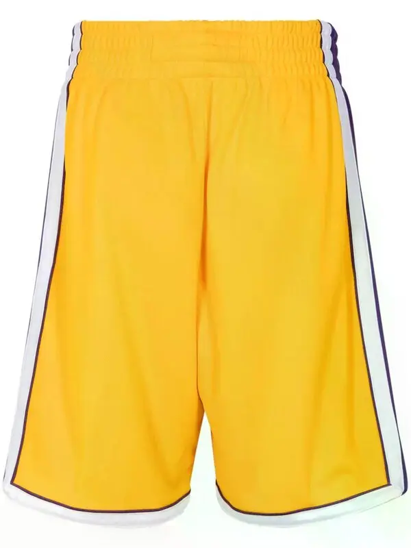 Mitchell & Ness Nba Los Angeles Lakers Track Shorts - Yellow