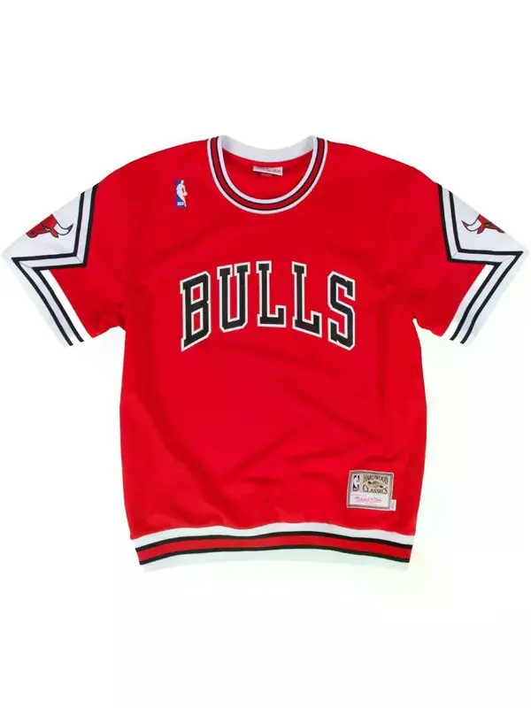 Mitchell & Ness Nba Authentic Chicago Bulls 87-88 T-shirt - Red