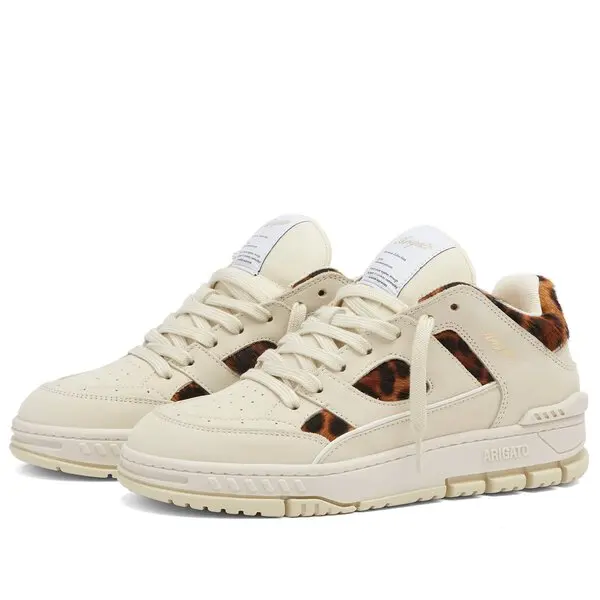 Axel Arigato Area Lo Leopard Sneakers - Beige/leopard