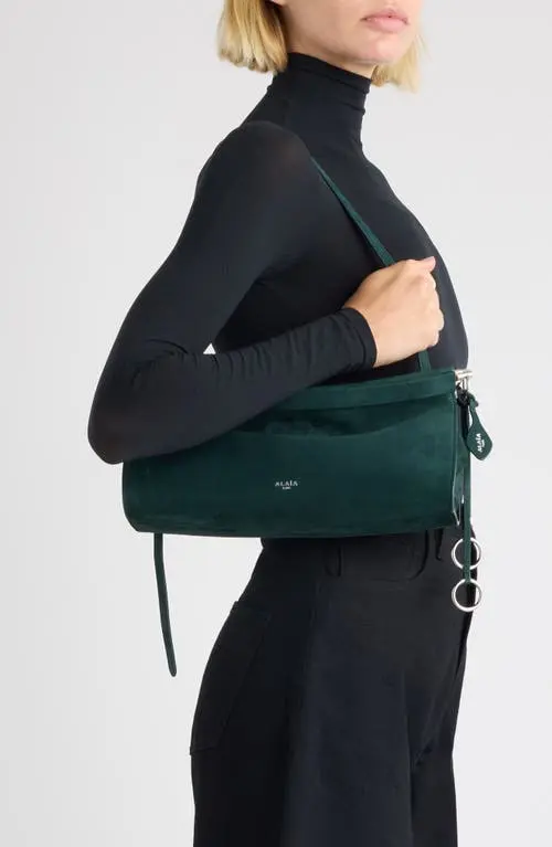 Alaïa Medium Le Click East/west Shoulder Bag - Vert Foret