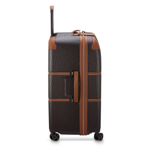 DELSEY PARIS Chatelet Air 2.0 Hardside 26" Checked Spinner Luggage - Chocolate Brown