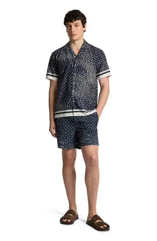Onia Calder Buckle 5" Swim Trunk - Midnight