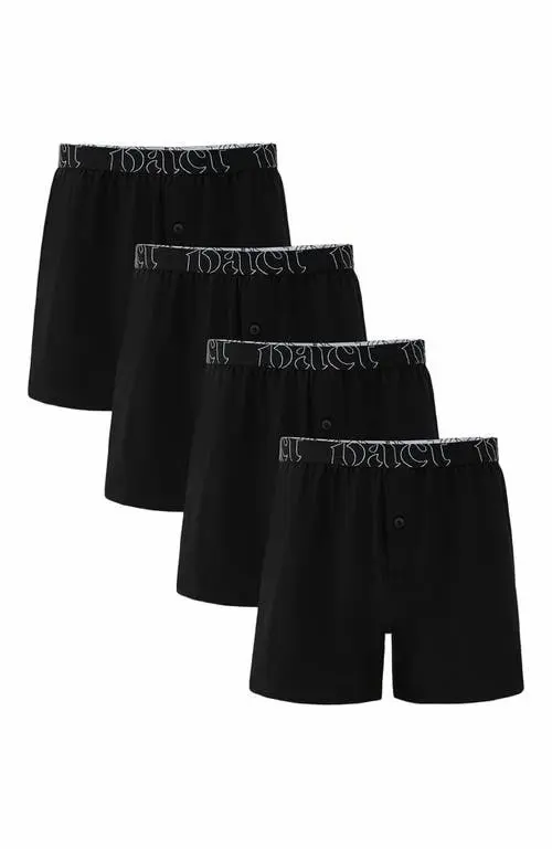 PACT Organic Cotton Everyday Knit Boxer 4-pack - Pact Signature