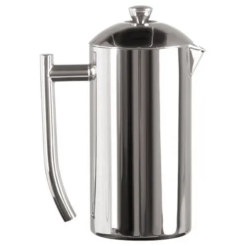 FRIELING Polished 18/10 Stainless Steel French Press Coffee Maker - 23 Oz