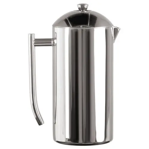 FRIELING Polished 18/10 Stainless Steel French Press Coffee Maker - 44 Oz