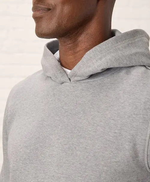 PACT Organic Cotton Cloud Brushed Fleece Pullover Hoodie