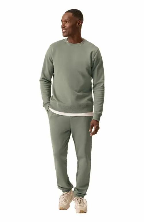 PACT Organic Cotton Cloud Brushed Fleece Crew Sweatshirt
