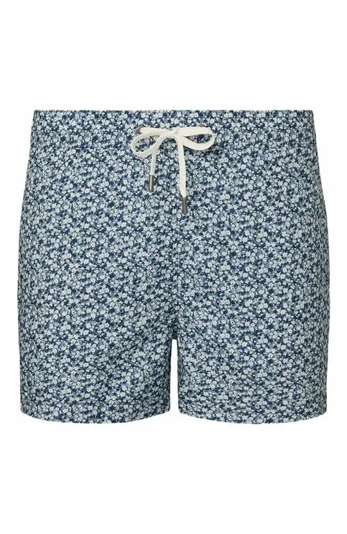 Onia Charles 4" Swim Trunk - Blue Multi