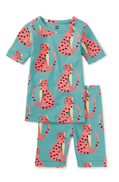 TEA COLLECTION In Your Dreams Pajama Set - Painted Jaguars