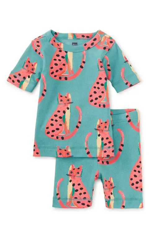 TEA COLLECTION In Your Dreams Pajama Set - Painted Jaguars