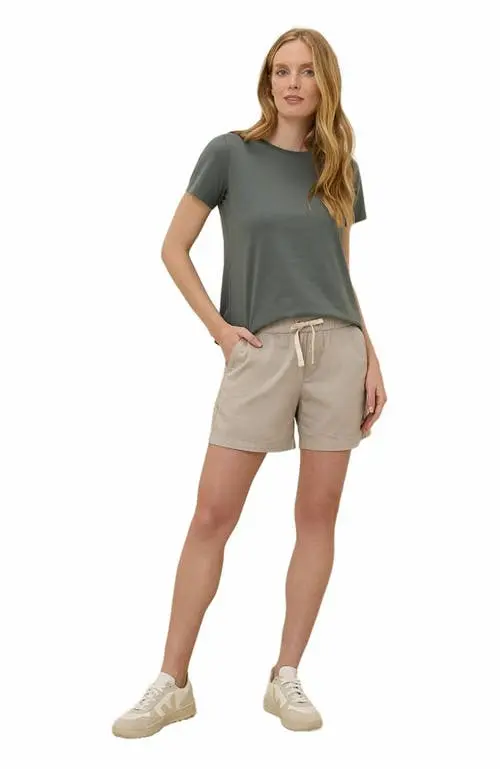 PACT Organic Cotton Daily Twill Short - Nickel