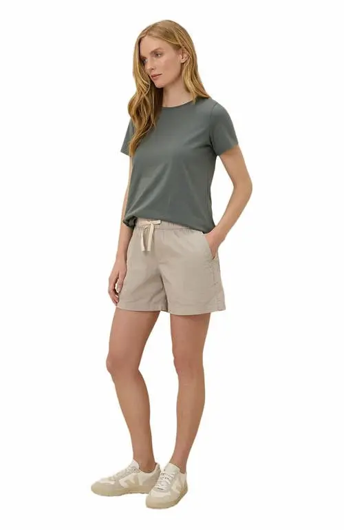 PACT Organic Cotton Daily Twill Short - Nickel