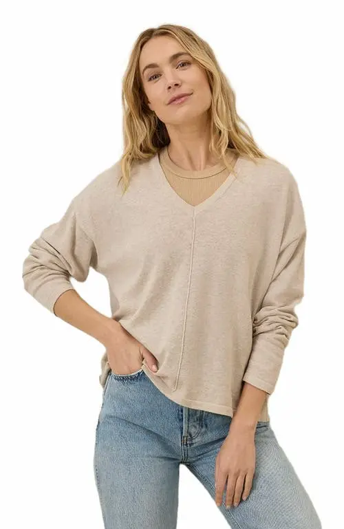 PACT Organic Cotton Classic Fine Knit Relaxed Sweater