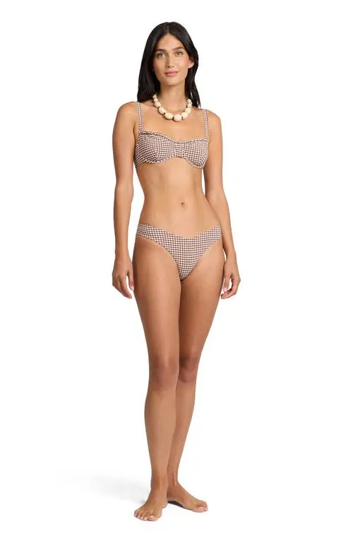 Onia Marilyn Underwire Bikini Top - Cappuccino/egrt