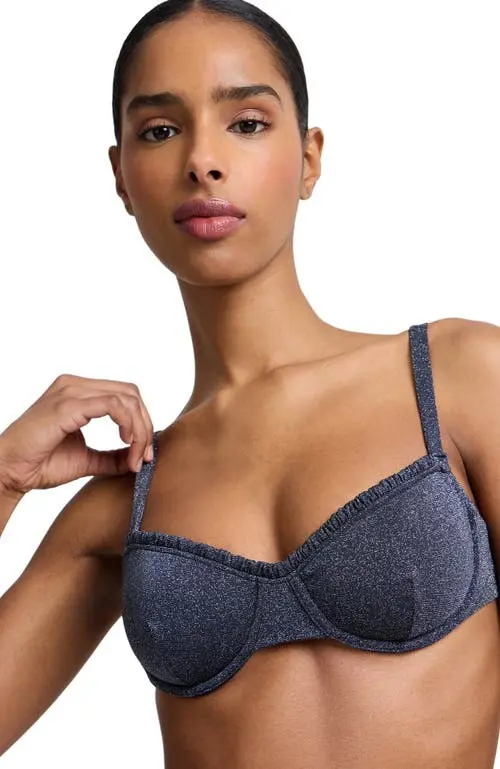 Onia Marilyn Underwire Bikini Top - Noir Navy