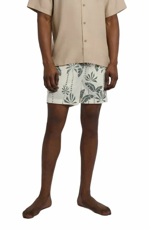 Onia Charles 5" Swim Trunks - Olive Multi