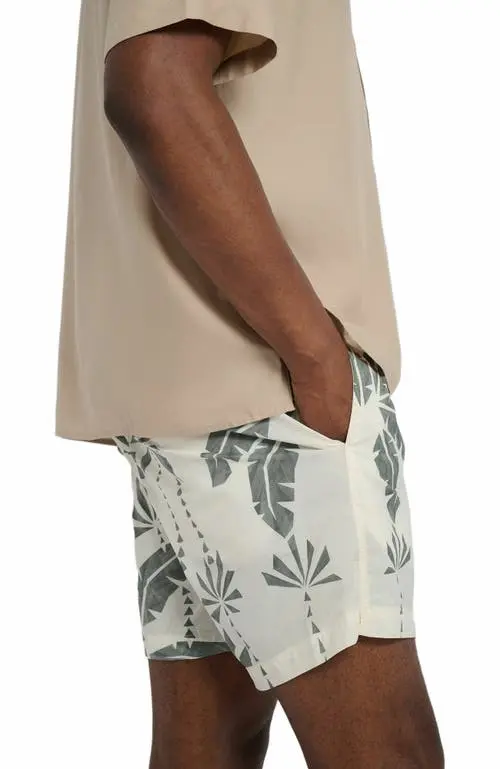 Onia Charles 5" Swim Trunks - Olive Multi