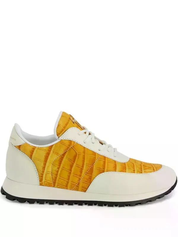 GIUSEPPE ZANOTTI Jimi Running Sneakers - Yellow