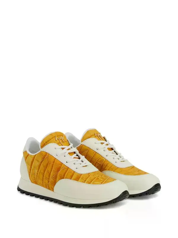 GIUSEPPE ZANOTTI Jimi Running Sneakers - Yellow