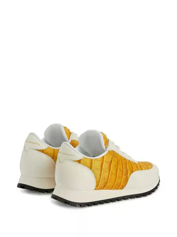 GIUSEPPE ZANOTTI Jimi Running Sneakers - Yellow