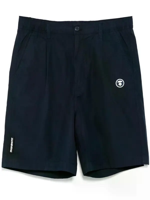 AAPE BY *A BATHING APE® Moonface Logo Shorts