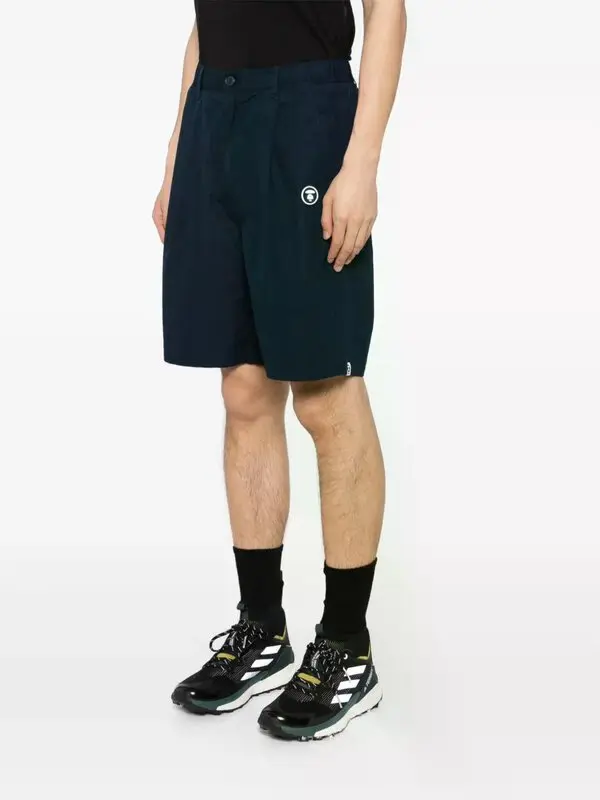 AAPE BY *A BATHING APE® Moonface Logo Shorts