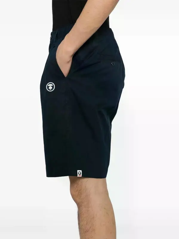 AAPE BY *A BATHING APE® Moonface Logo Shorts