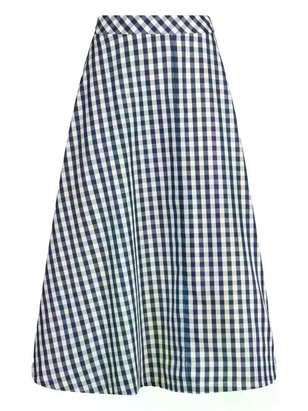 Liu Jo Checked Midi Skirt